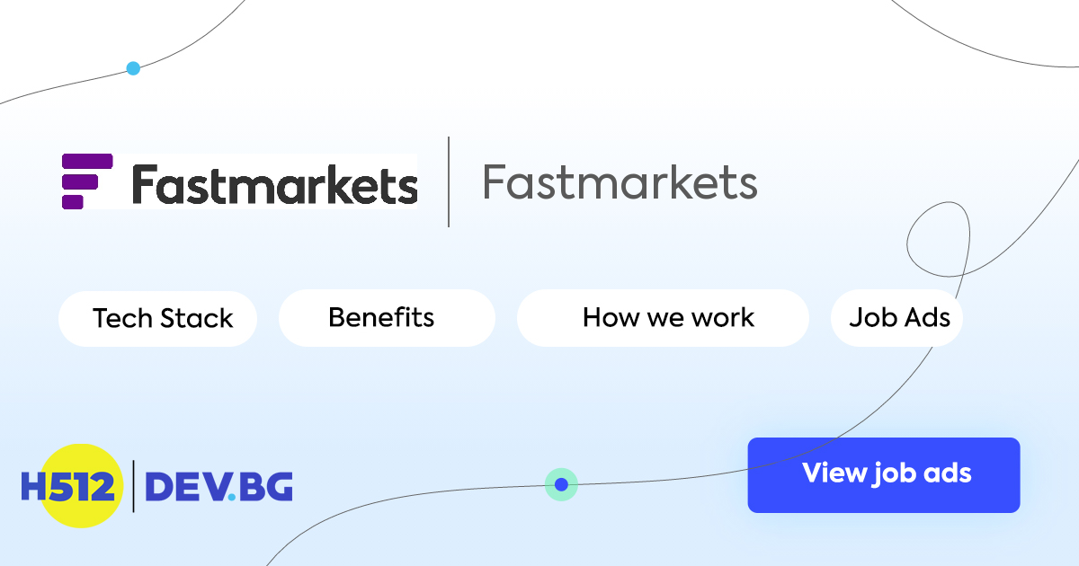 Fastmarkets – IT job ads, benefits, team and opinions